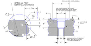 SAE J1926, ISO 6149-1 | Port Dimensions and Drawings
